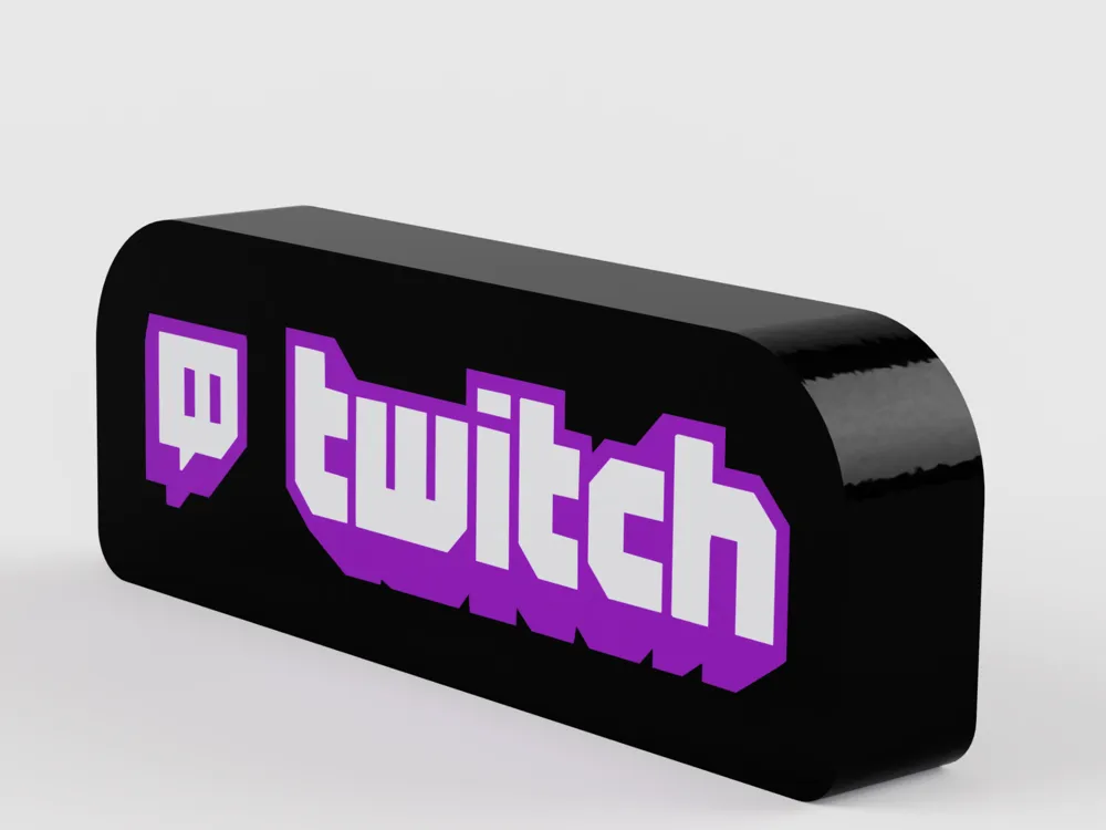 Simple Twitch led lamp by figueiredoPrint - MakerWorld