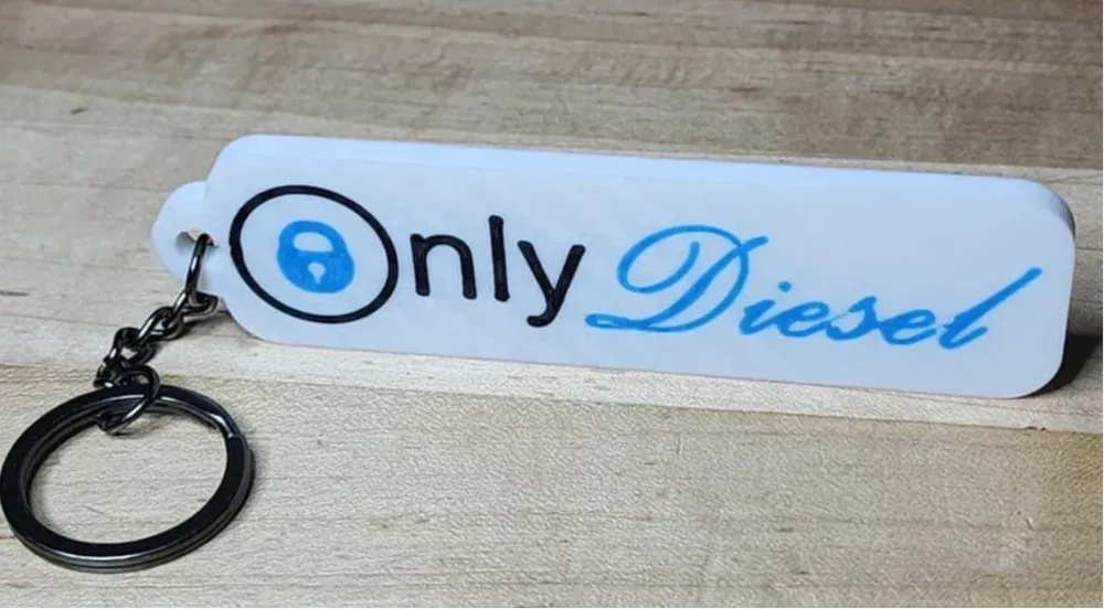 Ford Chevy Dodge Ram Only Fans Diesel Key Chain - Free 3D Print Model ...