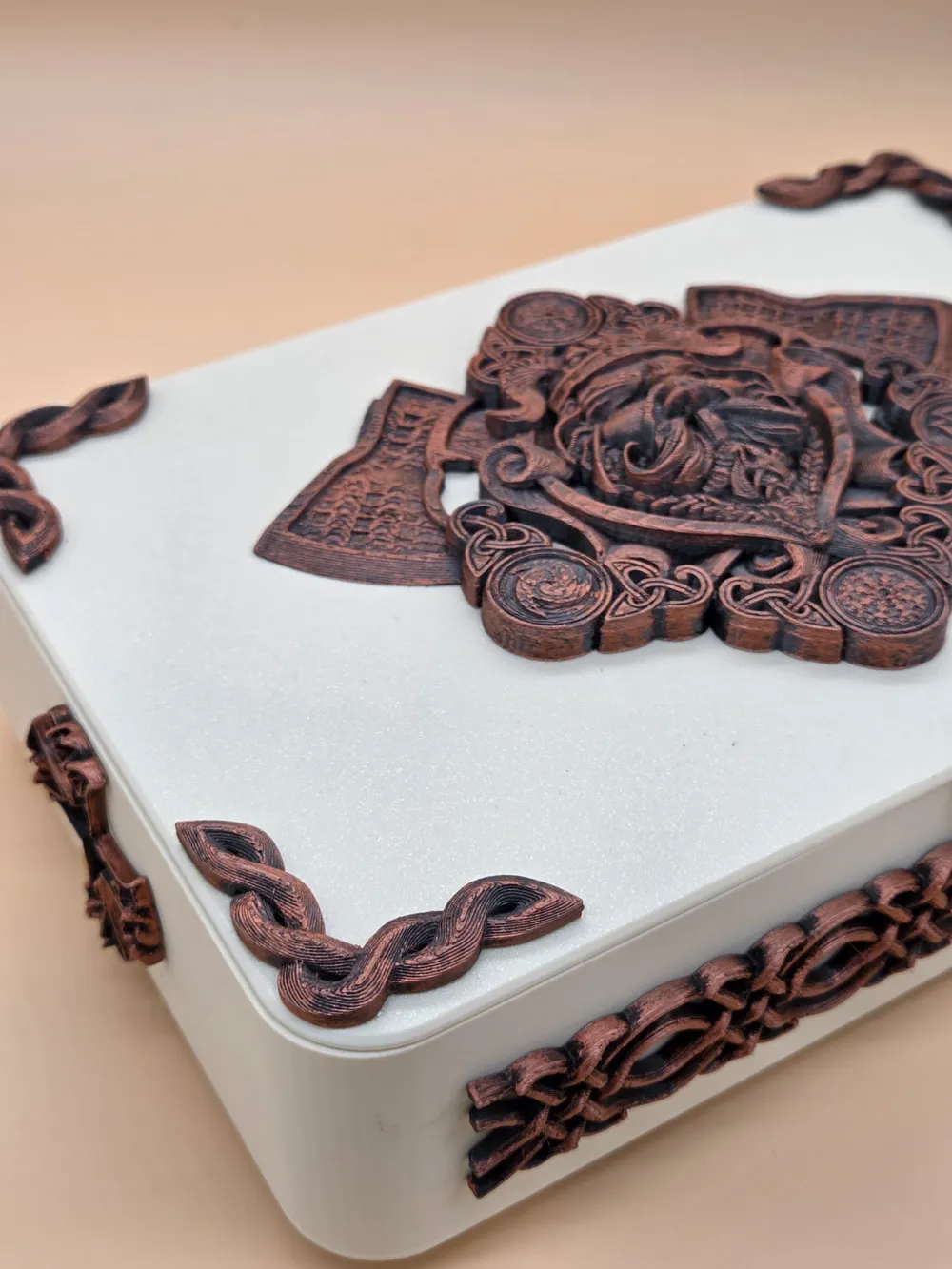 Scatola portagioie in stile vichingo da Christian MakerWorld: Scarica ...