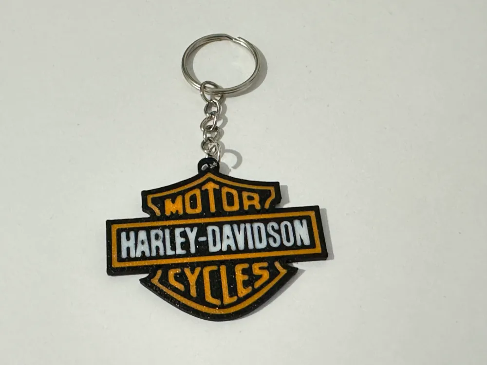 harley davidson keychain by sgenos - MakerWorld