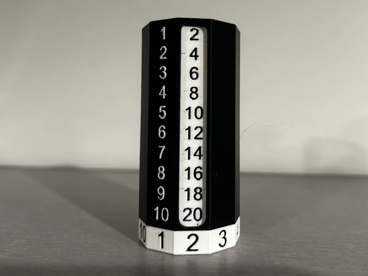 Math Learning Cylinder - Tablas de Multiplicar - Free 3D Print Model ...