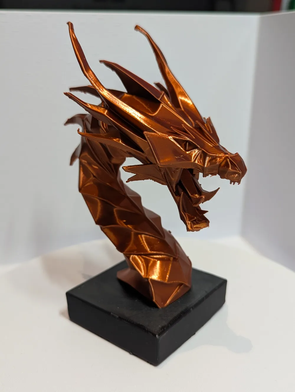 Dragon head penholder - Free 3D Print Model - MakerWorld
