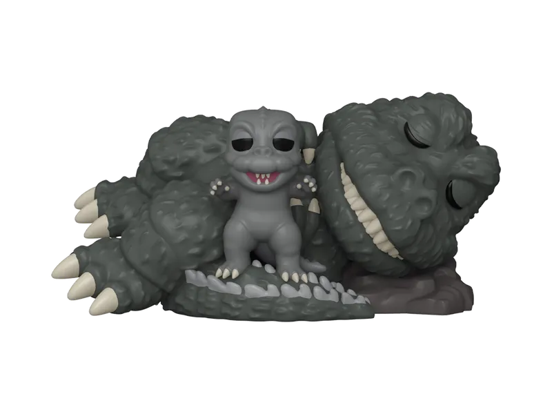 Pop! Super Sleeping Godzilla with Minilla - Free 3D Print Model ...