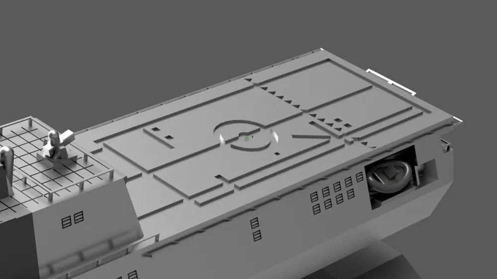 LCS 32 - USS Santa Barbara - Free 3D Print Model - MakerWorld