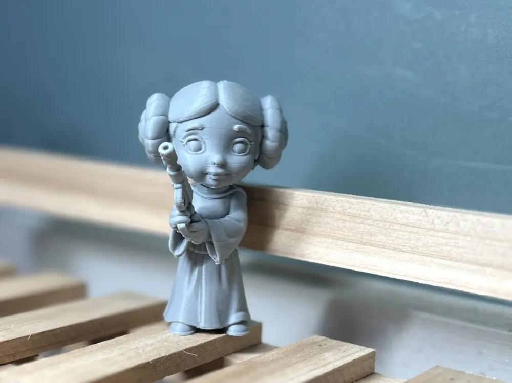 Cute Princess Leia - Free 3D Print Model - MakerWorld