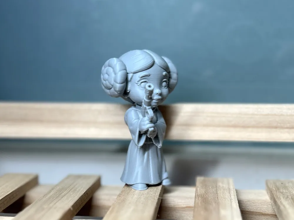 Cute Princess Leia - Free 3D Print Model - MakerWorld