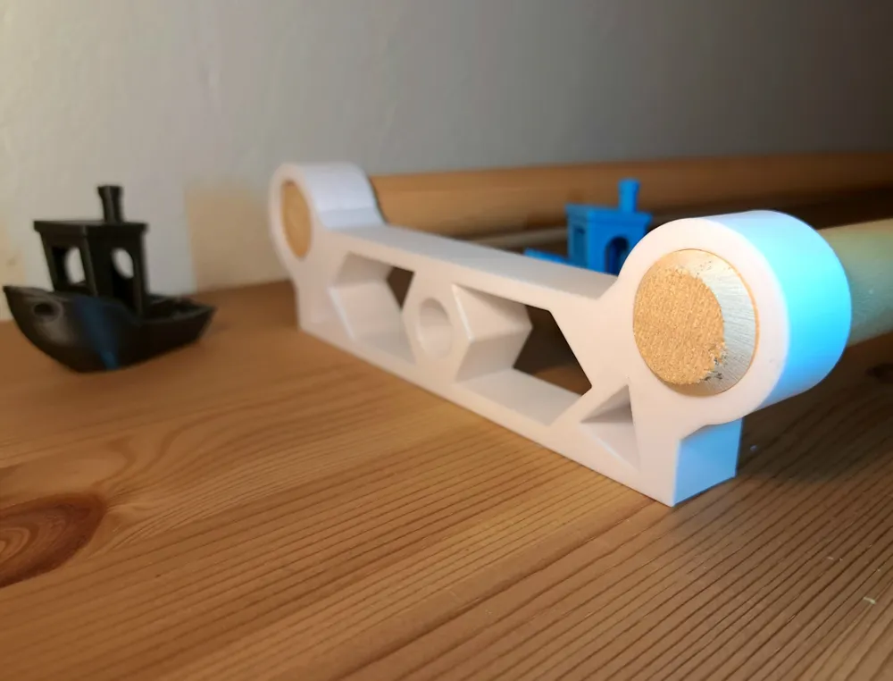 Filament spool holder for 20mm rods/pipes by Erik - MakerWorld