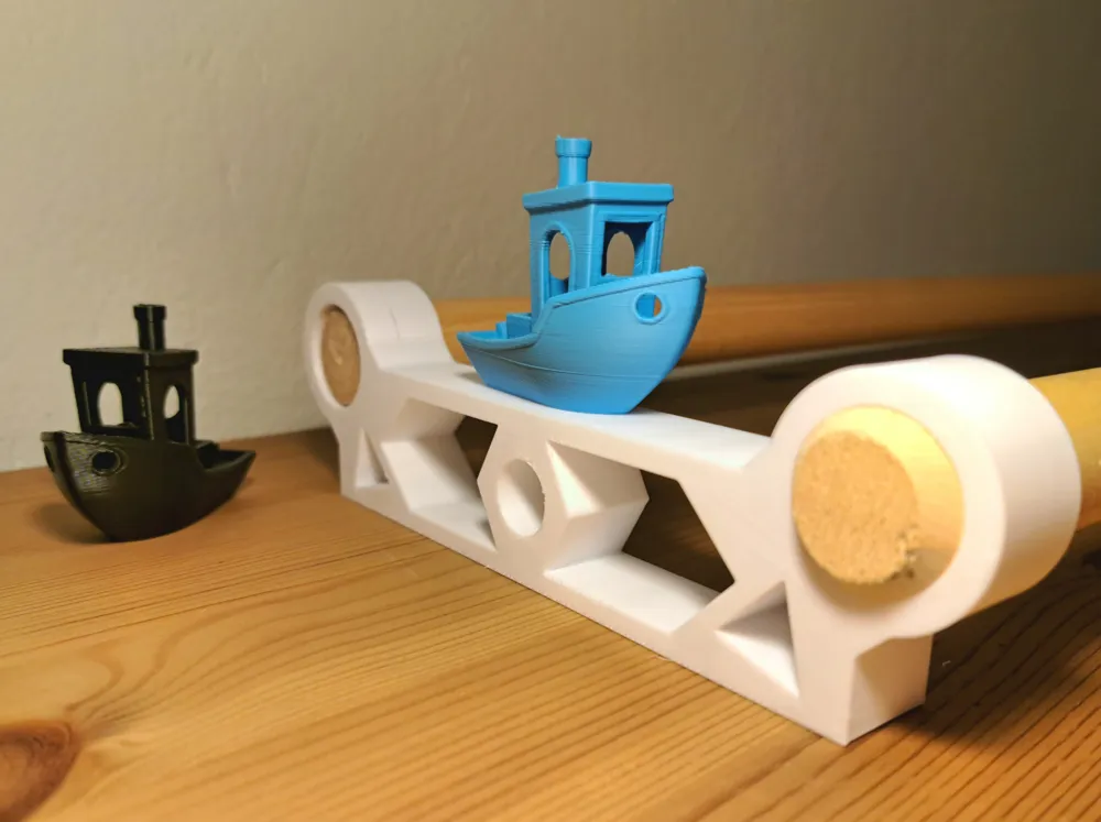 Filament spool holder for 20mm rods/pipes by Erik - MakerWorld