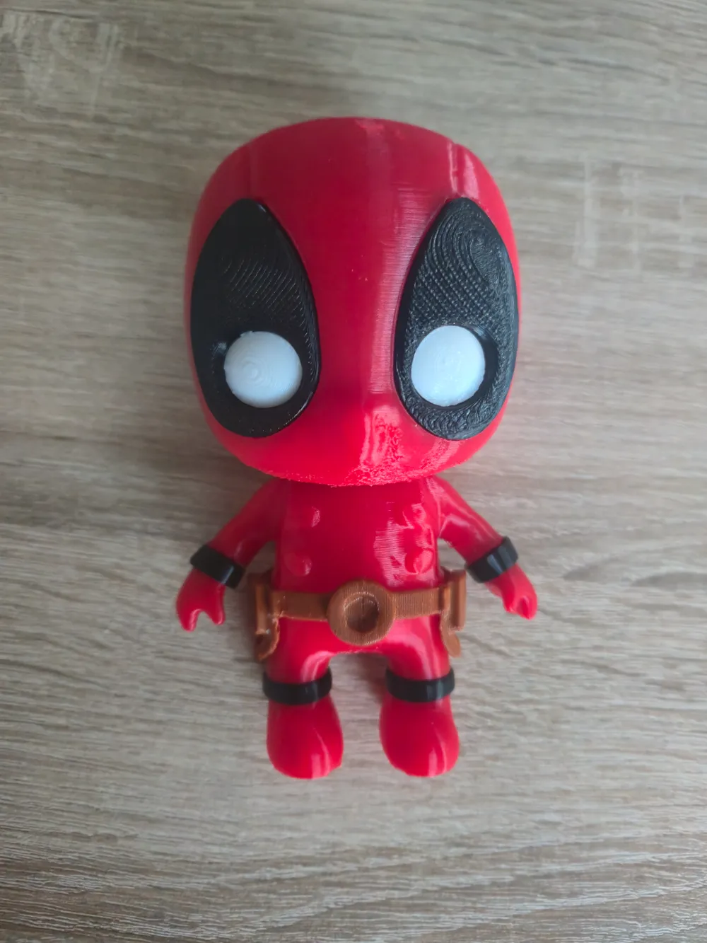 Cute Deadpool building kit by 3Dcrabi MakerWorld: Download Free 3D Models