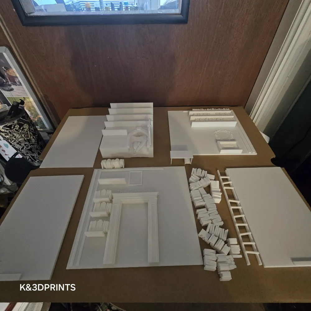 ALICE TROUVE LA BIBLIOTHÈQUE SECRÈTE - Modèle d'Impression 3D Gratuit ...