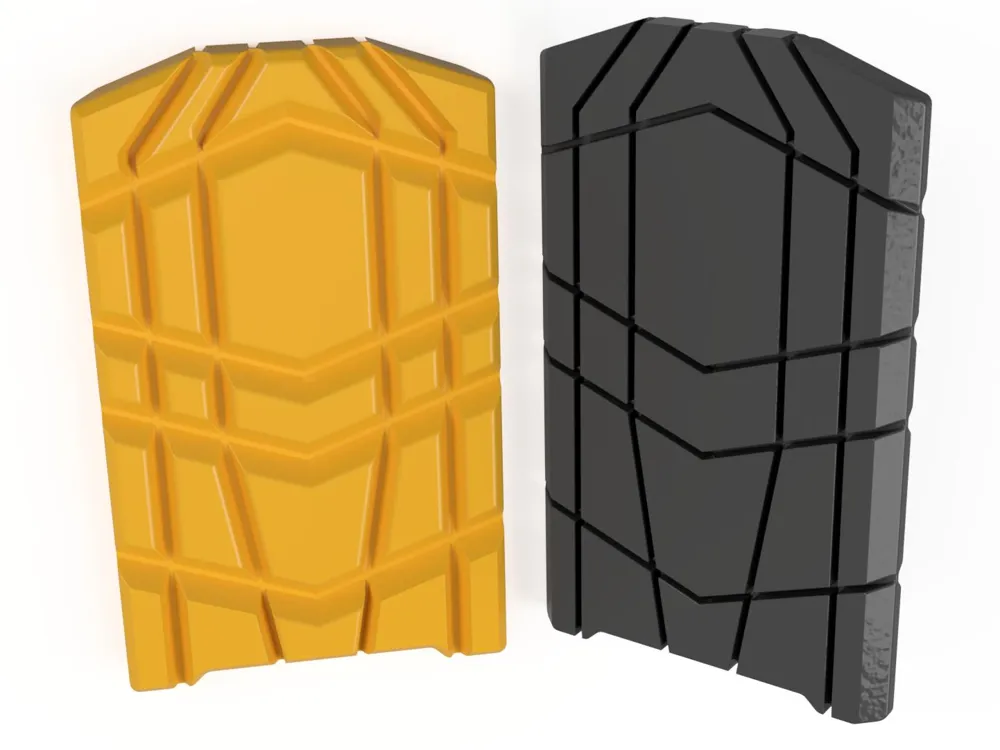 TPU Knee pads - Free 3D Print Model - MakerWorld