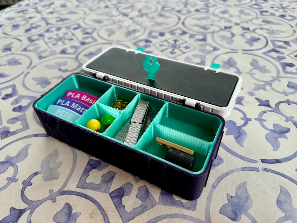 Rugged Pencil / Tool Case with hidden compartment - Free 3D Print Model ...