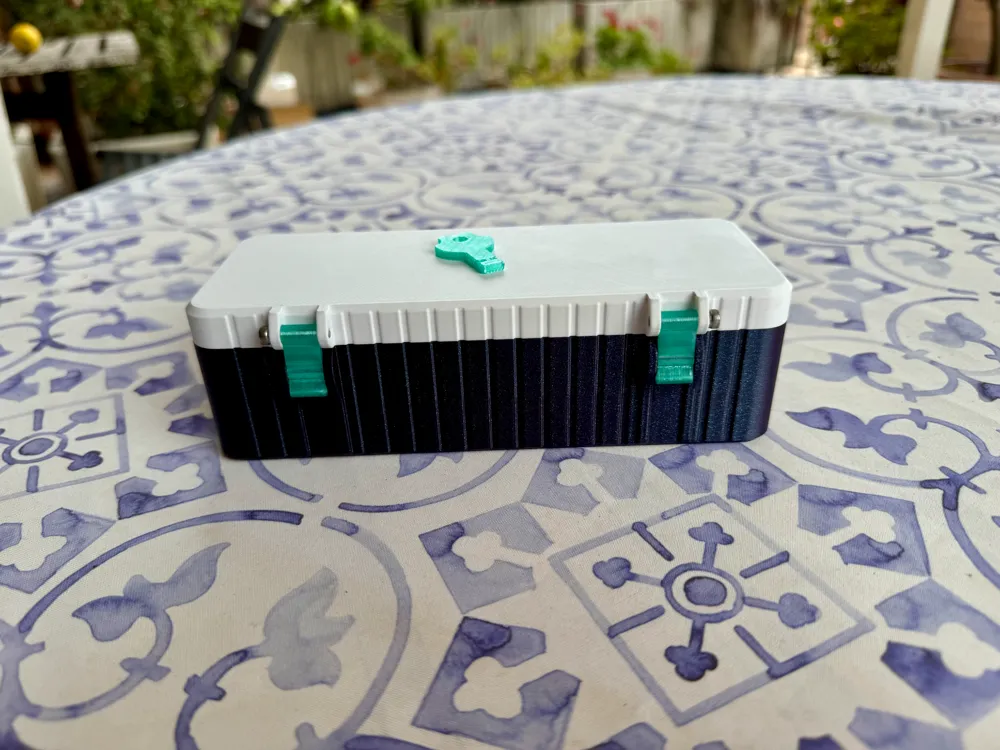 Rugged Pencil / Tool Case with hidden compartment - Free 3D Print Model ...