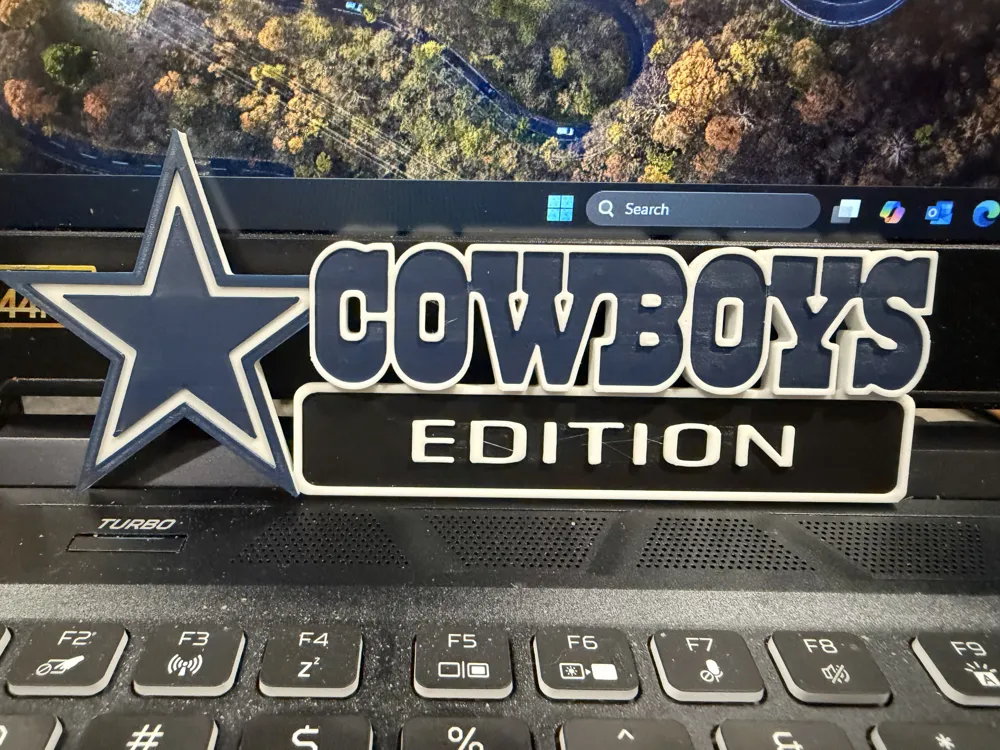 Dallas Cowboys Edition Badge / Emblem - Free 3D Print Model - MakerWorld