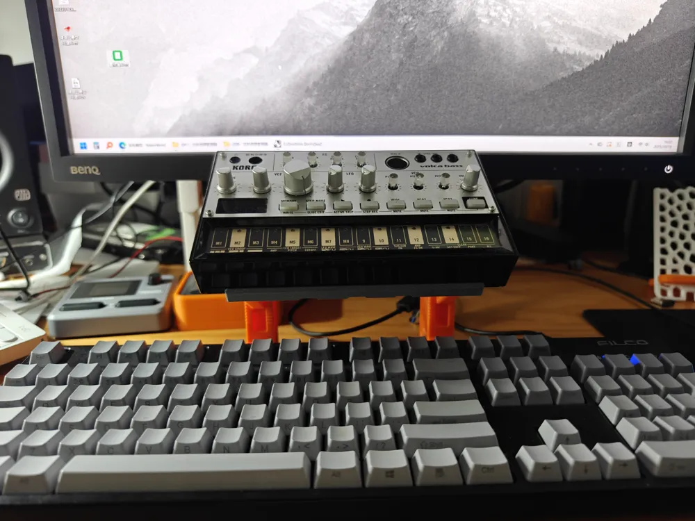 Keyboard Floating Shelf - Free 3D Print Model - MakerWorld