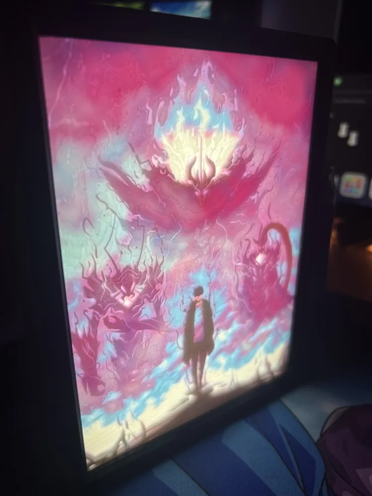 Color Lithophane - Solo Leveling by paetzy_27 MakerWorld: Download Free ...