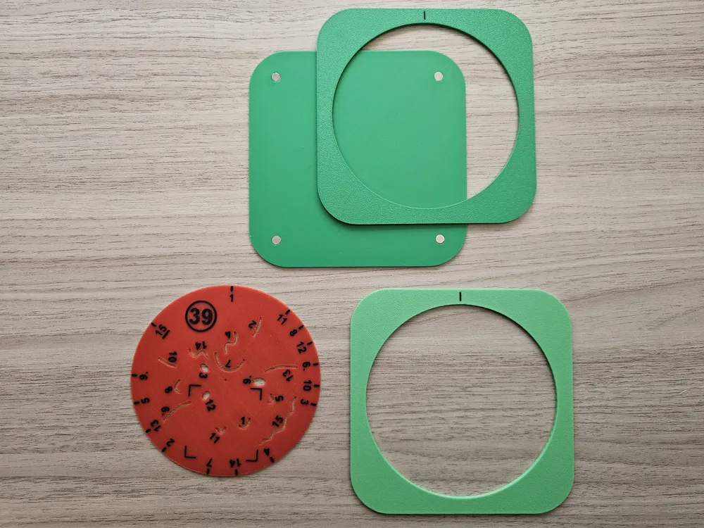 Twist Art 39 Ghost - Rotary Drawing Stencil by THIMM1 MakerWorld ...