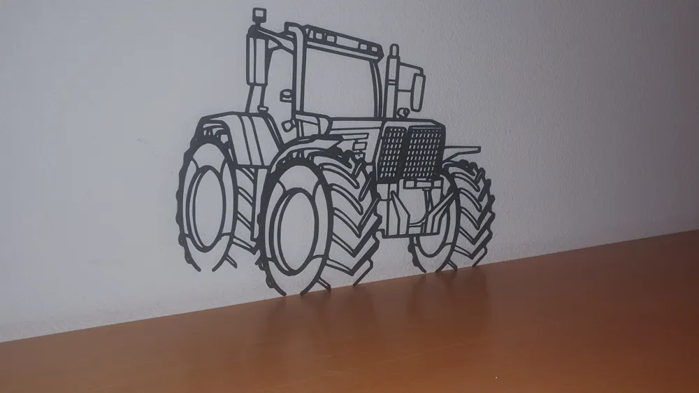 Fendt 824 Favorit Silhouette by Biviyt - MakerWorld