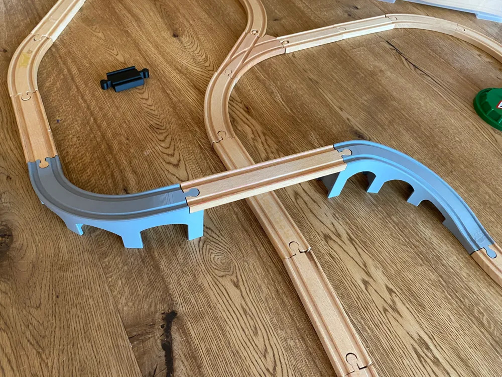 IKEA LILLABO BRIO Full SET 90° bridge Ramps Remixed by M.verbeke - MakerWorld