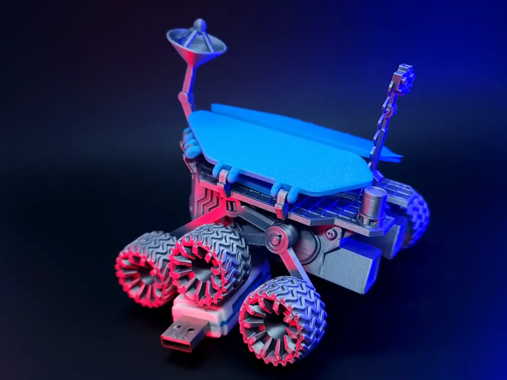 Zhurong Mars Rover by Big Plate Chicken - MakerWorld