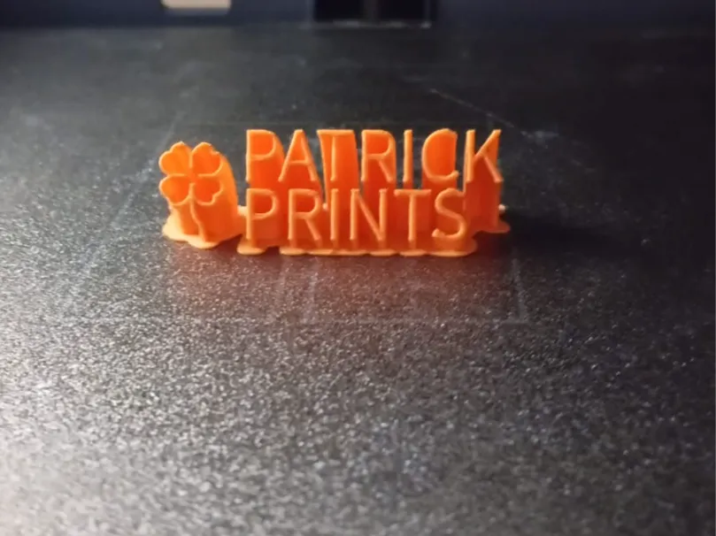 Patrick prints Name Plate by Patrick Prints - MakerWorld