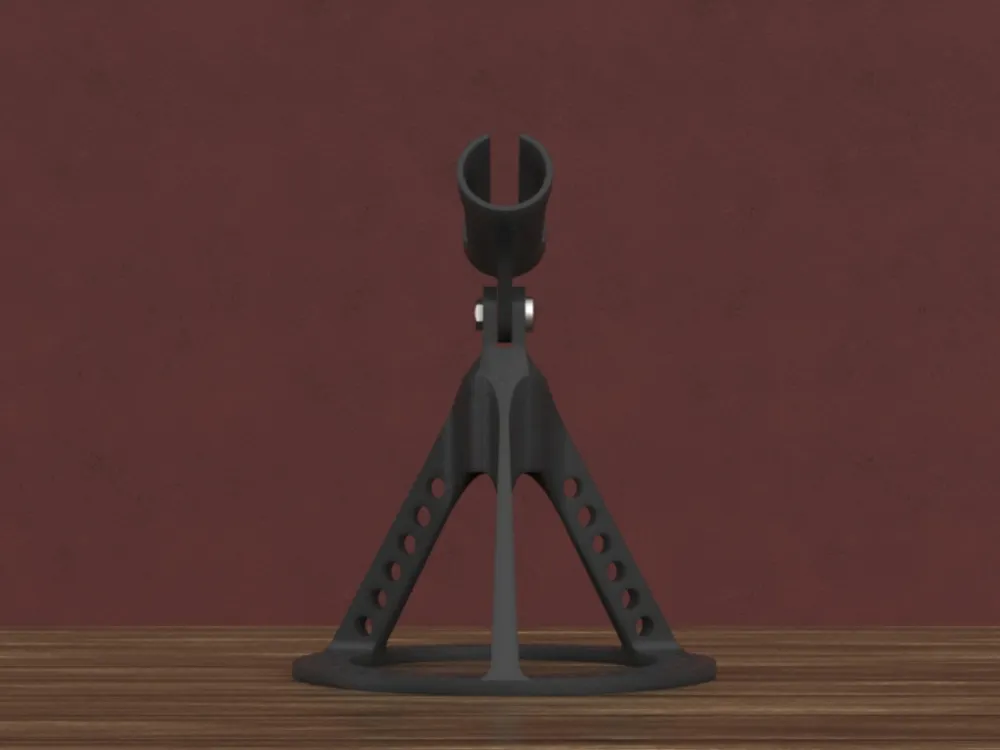Desktop Mic Stand - Free 3D Print Model - MakerWorld