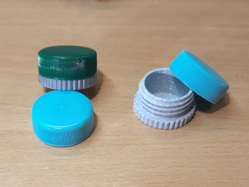 mini bottle cap container by DrJones - MakerWorld