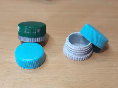 mini bottle cap container by DrJones - MakerWorld