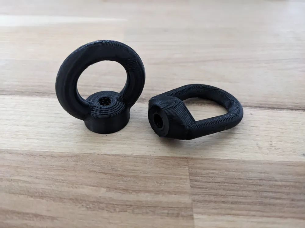 Fully Threaded Oval Lifting Eyes M6-M24 by Tycho Design MakerWorld ...