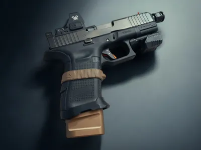 glock 19 gen 5 magwell by FosscadMakerWorld: Download Free 3D Models