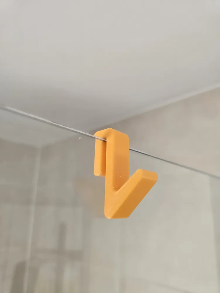 Shower Cubicle Hook Towel Hook v1 Solo by Beo666 MakerWorld: Download ...