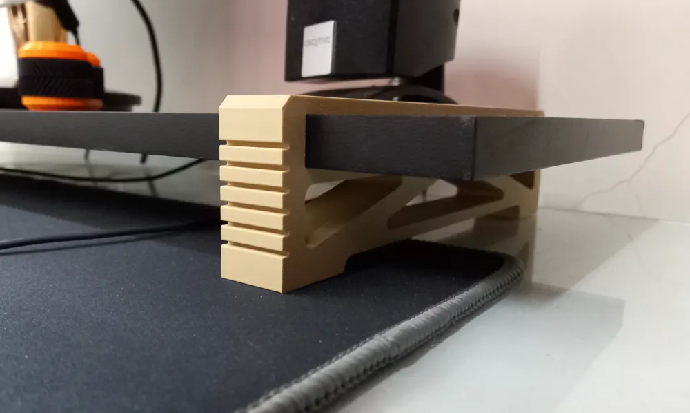 CLEAN MONITOR RISER by MauricioDUARTE MakerWorld: Download Free 3D Models