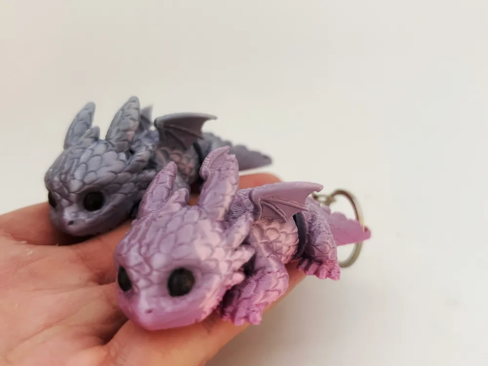 Articulated Night Fury Keychain by ASTAR MakerWorld: Download Free 3D ...