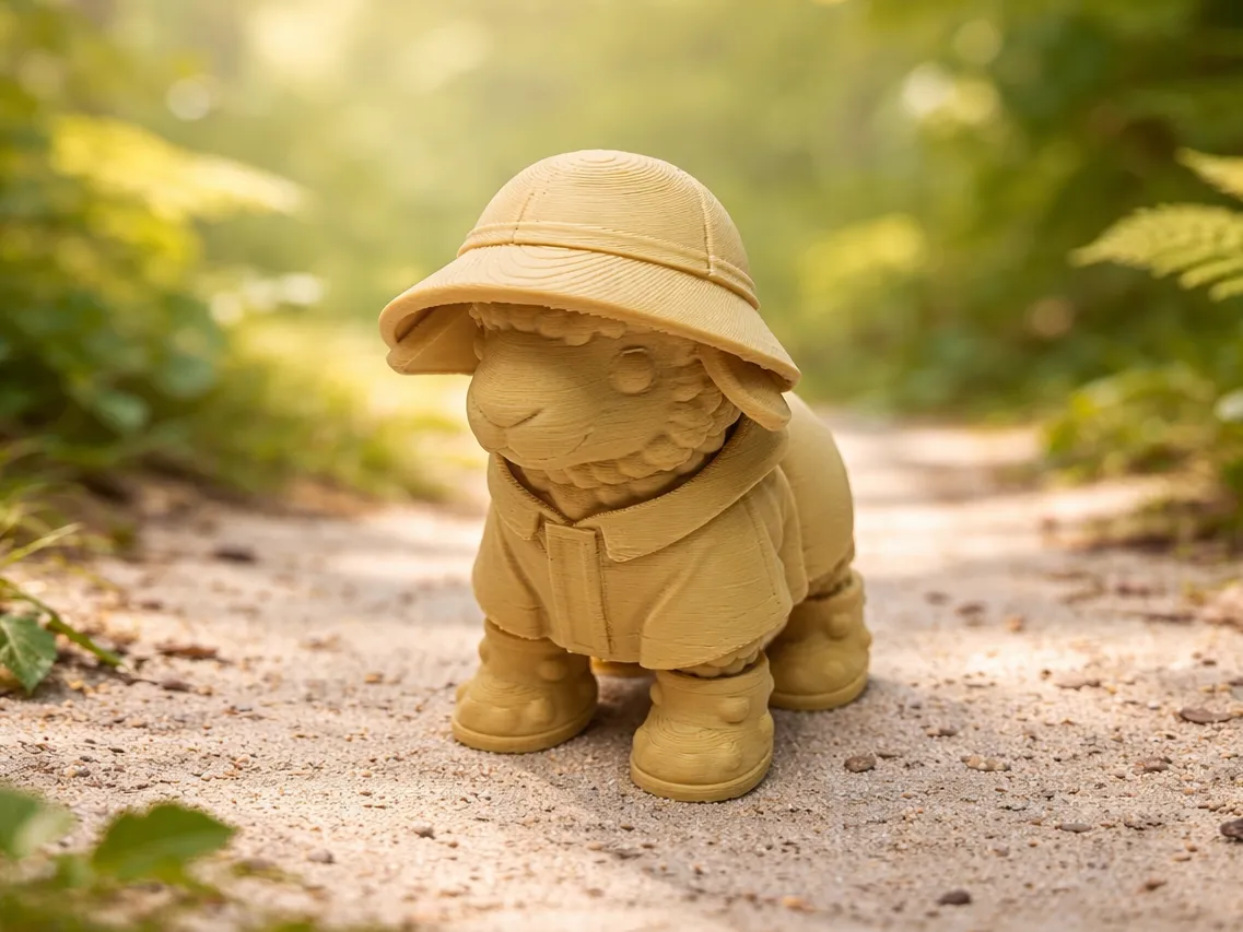 Forest Path Sheep Adventurer - Free 3D Print Model - MakerWorld