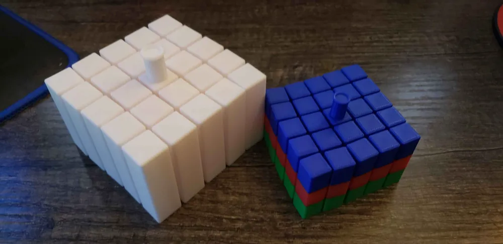 Cube fidget by Tangeryna MakerWorld: Download Free 3D Models