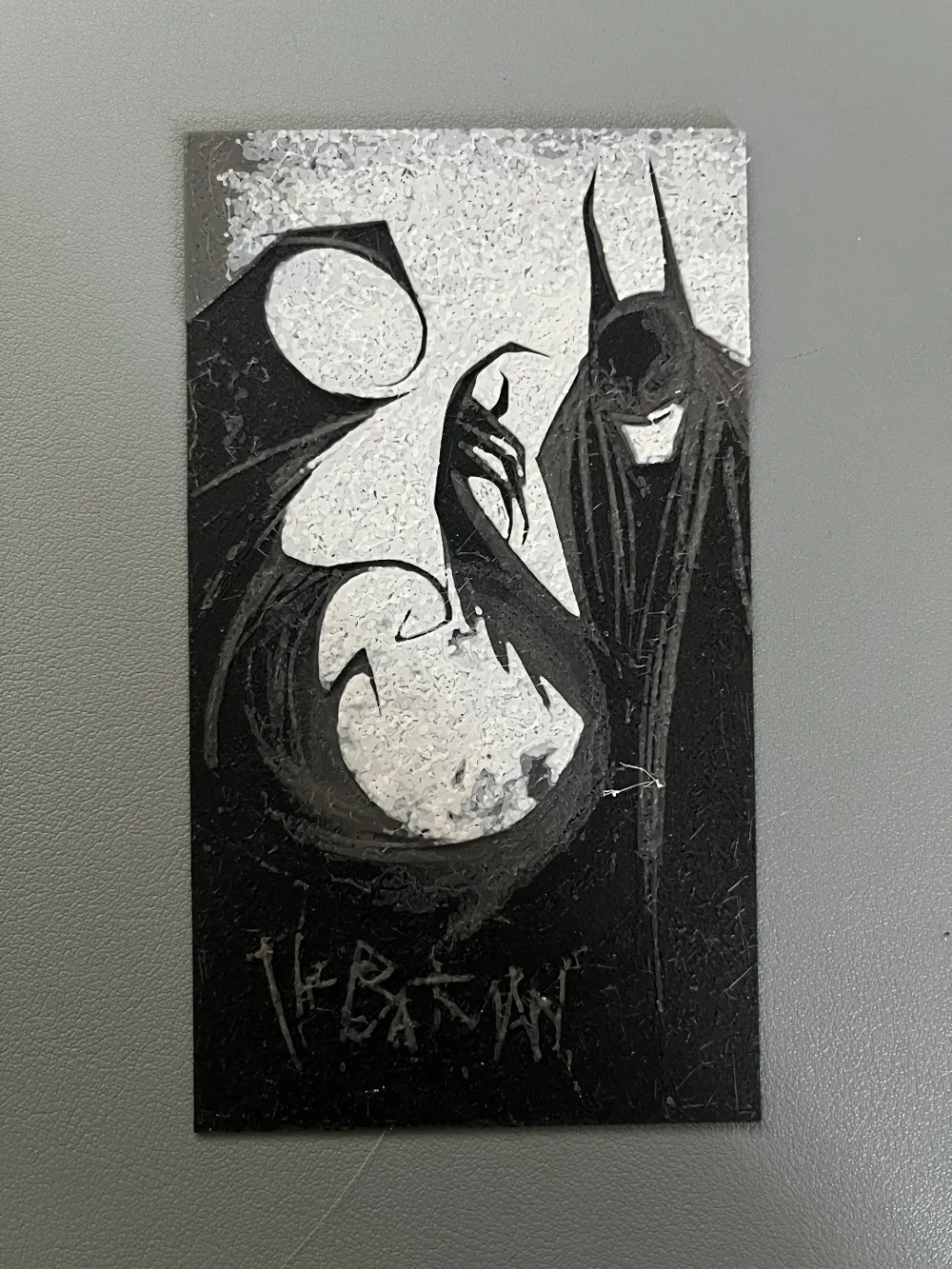 Batman Tim Burton - HueForge by marcoppari - MakerWorld