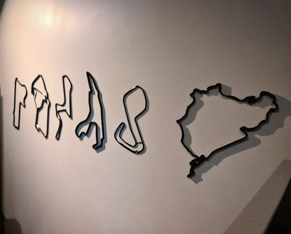 Sydney Motorsport Park - Track Map by CatDad - MakerWorld