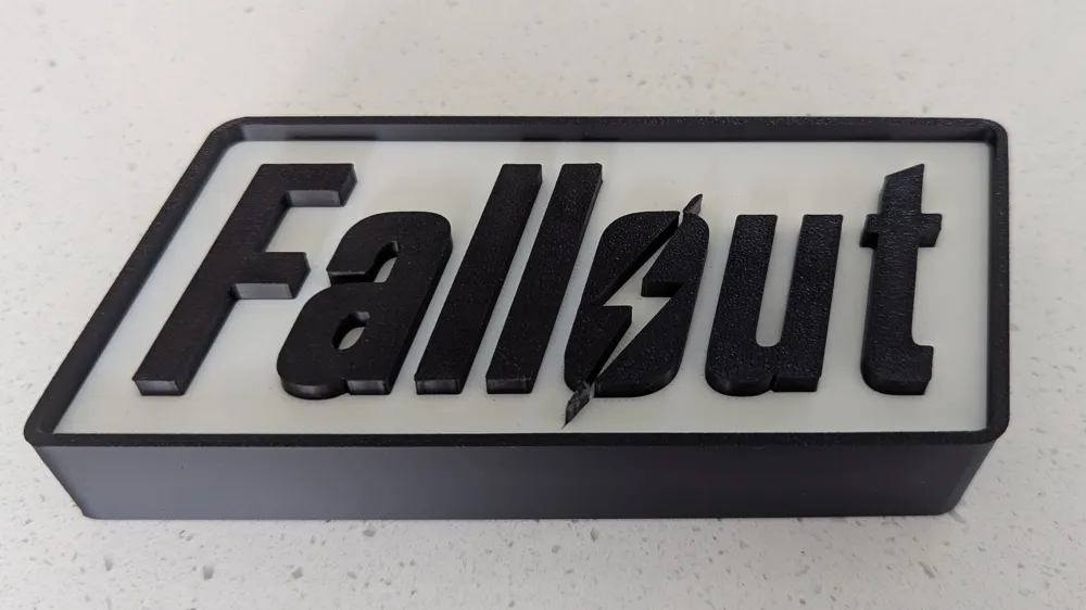 Fallout Logo by RadonDesigns MakerWorld: Download Free 3D Models