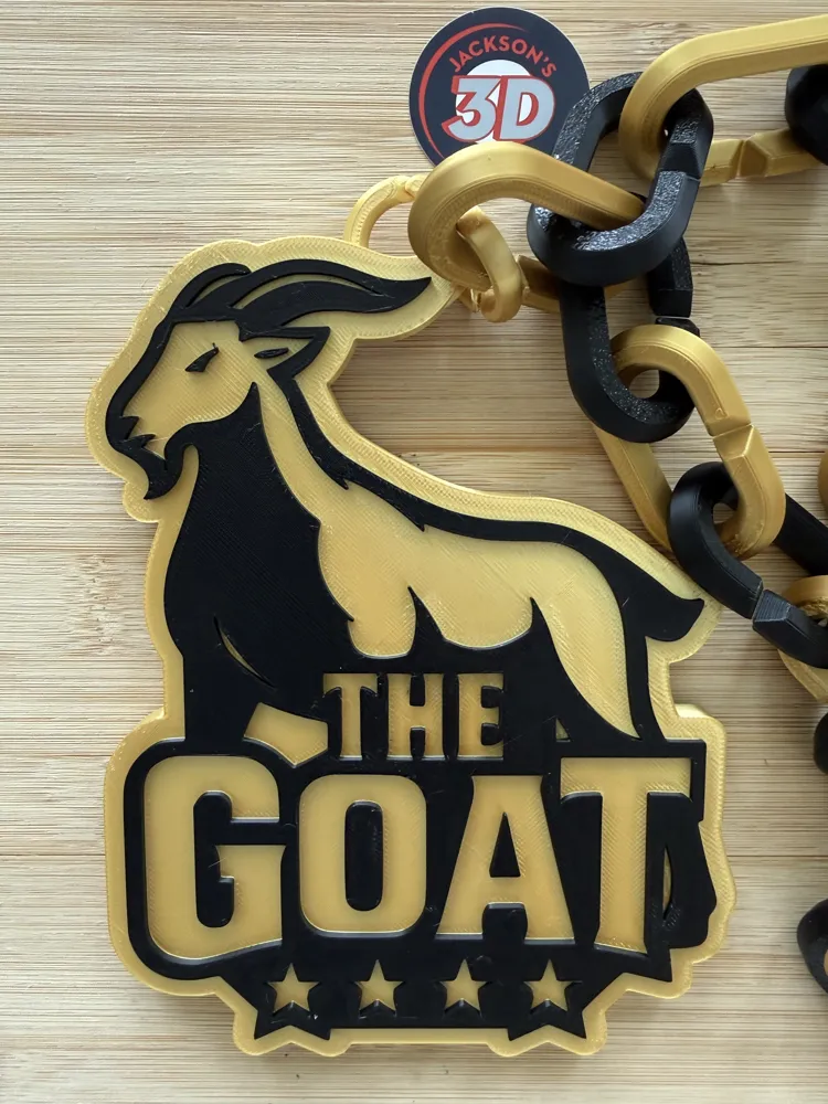 The Goat Hype Chain by Jackson's 3D World MakerWorld: Download Free 3D ...