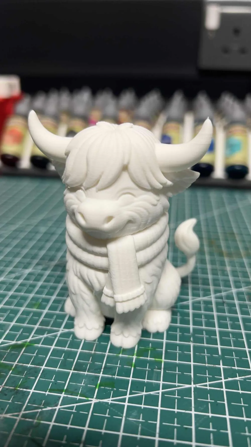 Highland "Cosy Cow" - Free 3D Print Model - MakerWorld