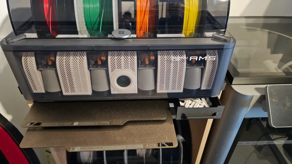 MDF AMS stacking stand by PeterMakesThings - MakerWorld