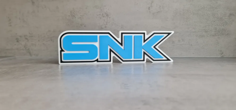 SNK logo / sign by Lendehaas MakerWorld: Download Free 3D Models