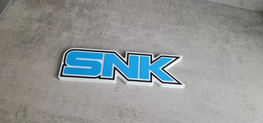 SNK logo / sign by Lendehaas MakerWorld: Download Free 3D Models