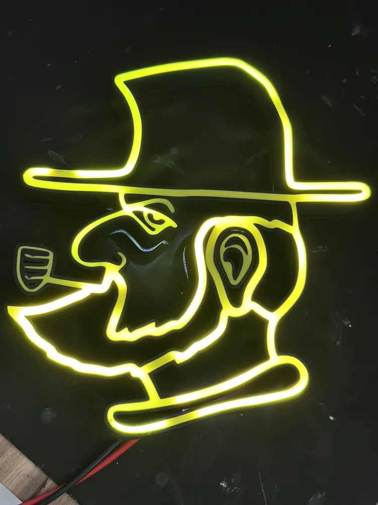 Appalachian State University Yosef Neon Sign by crazzybrad MakerWorld ...