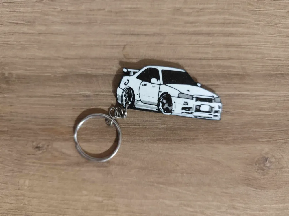 Nissan Skyline Keychain by Kaktus - MakerWorld