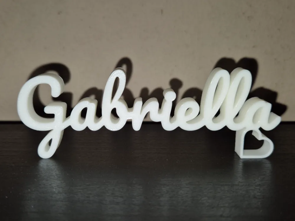 Gabriella Name Sign Display Decor by GabT - MakerWorld