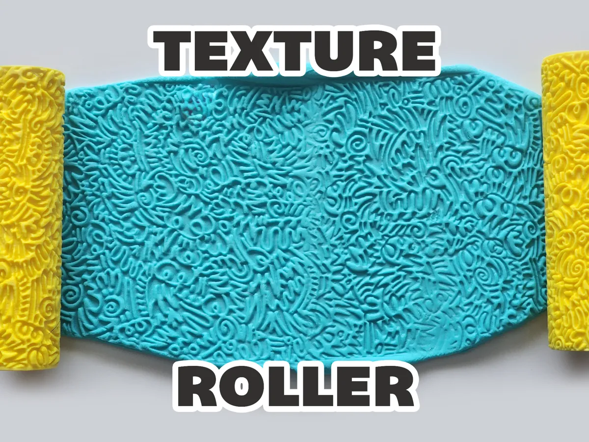 Texture Roller V195 | Doodle - Free 3D Print Model - MakerWorld