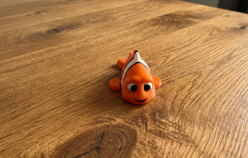 Articulated Clownfish - Cute Flexi Ocean Friend - Free 3D Print Model ...