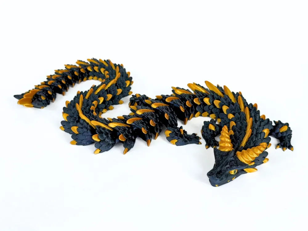 Emberling - Articulated Dragon (Full Size) by hollowmaker MakerWorld ...