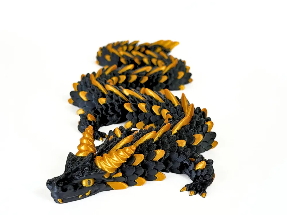 Emberling - Articulated Dragon (Full Size) by hollowmaker MakerWorld ...